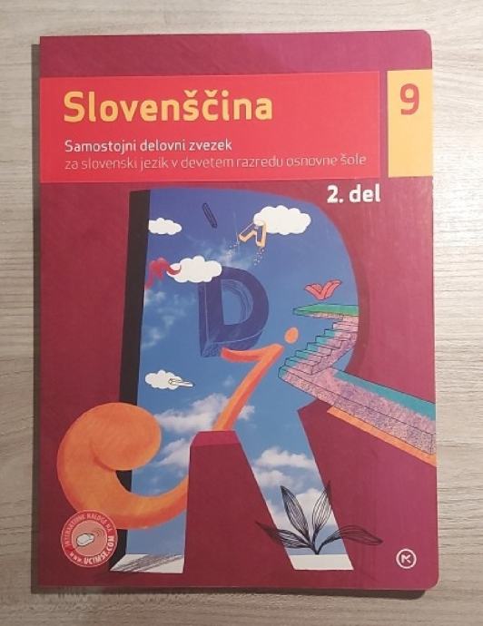 Slovenščina 9 2.del samostojni delovni zvezek