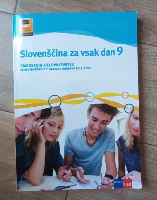 Slovenščina za vsak dan 9 samostojni delovni zvezek 1. in 2. del