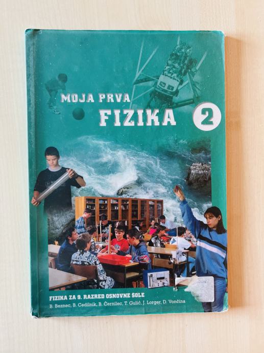 Učbenik Moja prva fizika 2