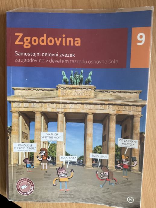 Zgodovina - samostojni delovni zvezek 9