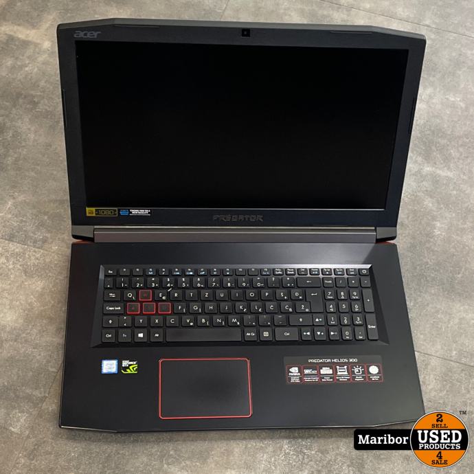 GAMING LAPTOP ACER PREDATOR HELIOS 300 I7-8750H