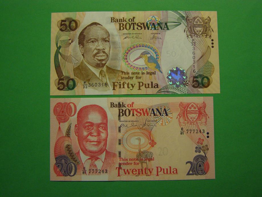 BOTSWANA 2005/06 - 20 IN 50 PULA - PRODAM