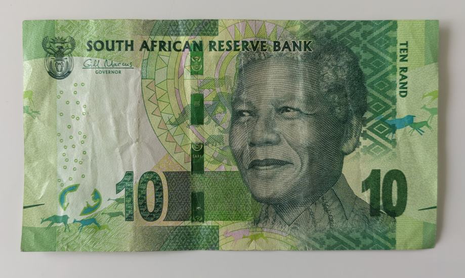 JUŽNA AFRIKA 10 RAND 2013
