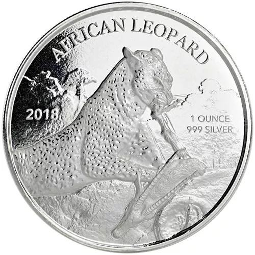 Serija Ghana Leopard 2017 – 2020 1 oz 5 cedis (trezor)