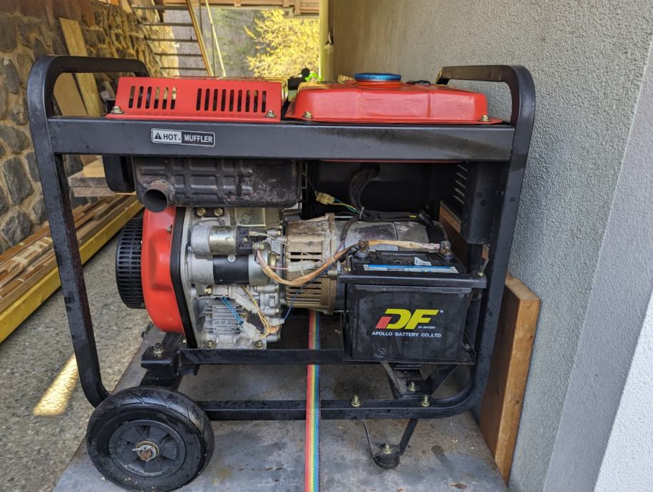 Agregat Moler MR/DGT - 7502E 3 fazni