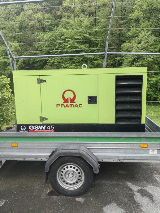 Najem agregata PRAMAC GSW-45