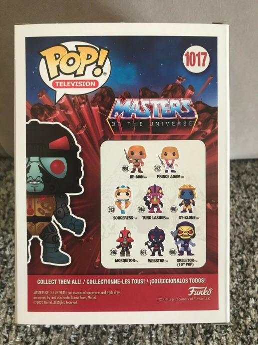 Funko Pop! Masters of the Universe Blast-Attak #1017 MOTU 2020 SDCC
