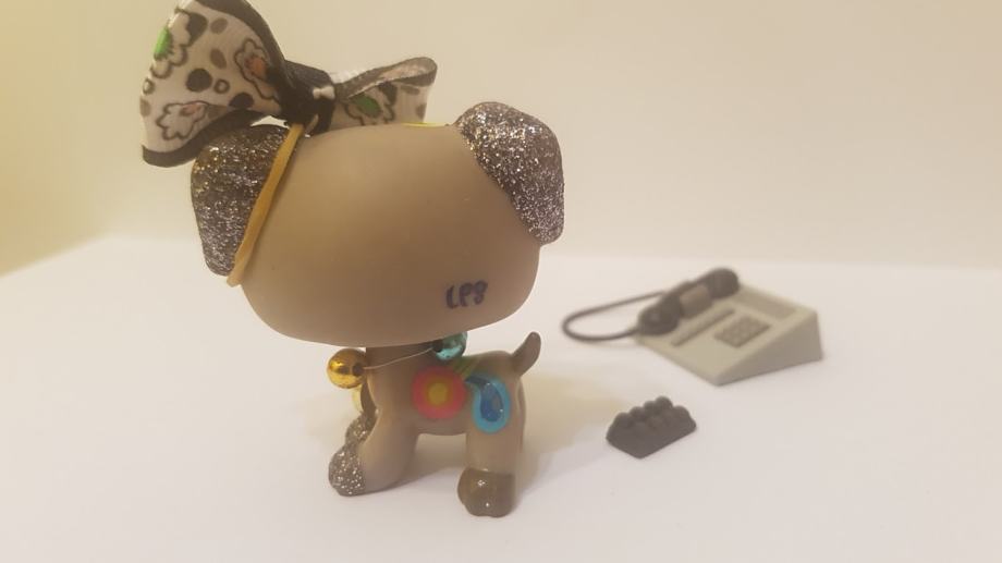 ☆Original Littlest pet shop #2344# Dalmatinski pes!☆Telefonist!☆