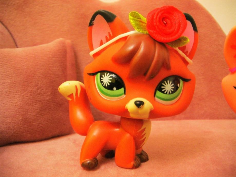 ORIGINAL Littlest pet shop-#807#1812#!-Lisičji par!