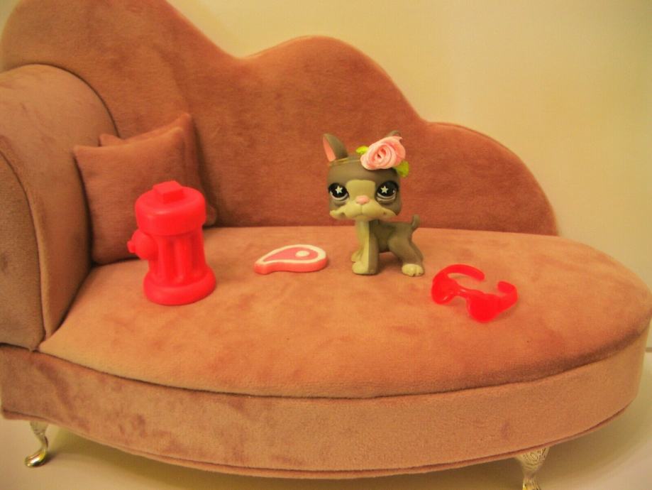 ORIGINAL Littlest pet shop-#958#- ️Pes Bostonski terier!