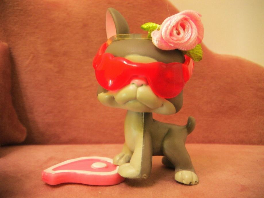 ORIGINAL Littlest pet shop-#958#- ️Pes Bostonski terier!