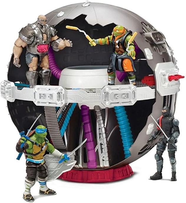 TMNT Teenage Mutant Ninja Turtles Movie 2 Technodrome Playset