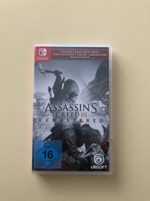 ASSASSIN`S CREED III REMASTERED - NINTENDO SWITCH