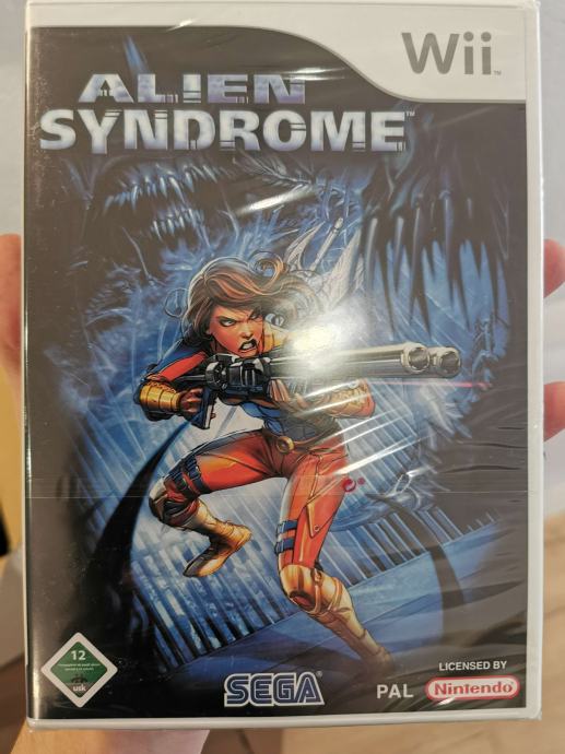 Paket 15 neodprtih iger Alien Syndrome za Nintendo Wii