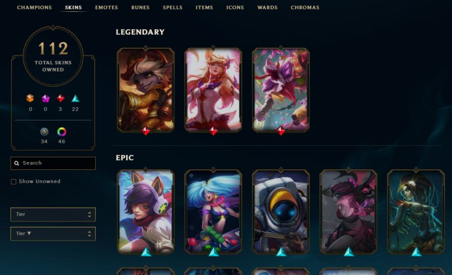 League of Legends account