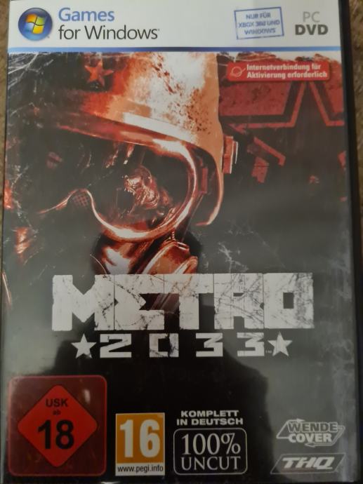 Metro 2033 za PC