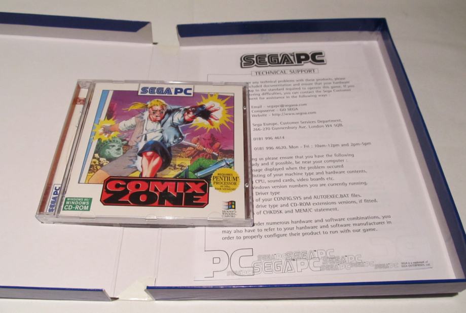 PC igra - Comix Zone (SEGA) - redkost