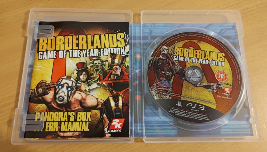 Borderlands [Game of the Year] (PlayStation 3, PS3)