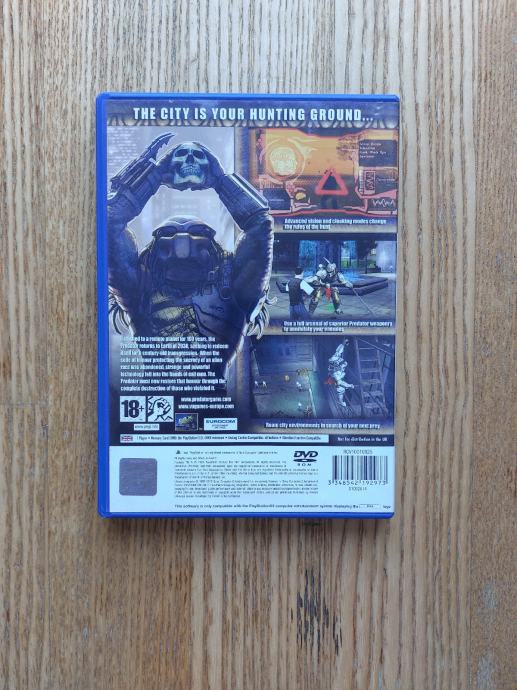 Predator concrete jungle PS2