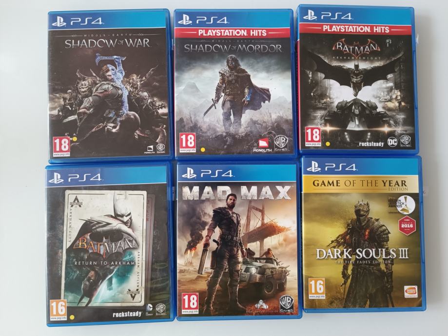 Prodam PS4 igre