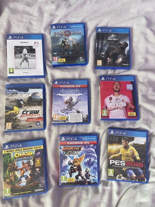 Prodam PS4 Igre