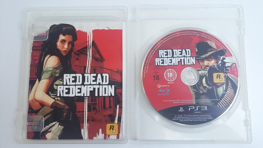 PS3 igra Red Dead Redemption (PS 3, Play Station 3, RDR)