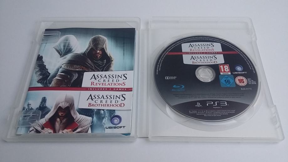 PS3 igri Assassins Creed: Brotherhood + Revelations (PS 3, AC)