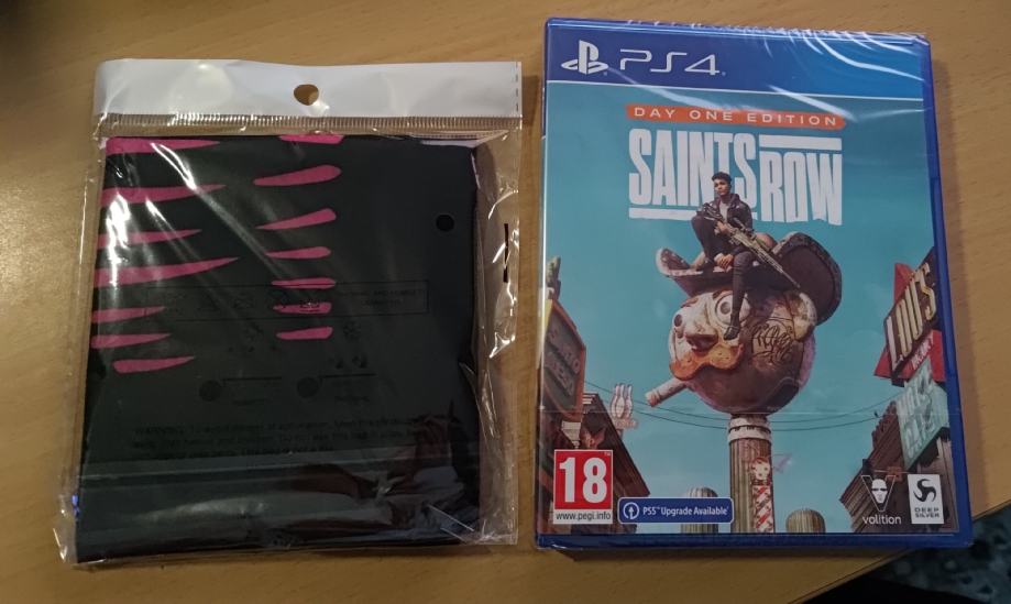 NOVA Saints Row Day One Edition + šal PS4/PS5 (PlayStation 4/5)