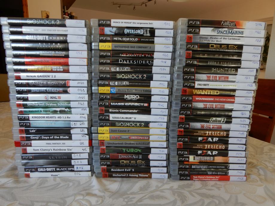 Sony Playstation 3 original igre naprodaj - lot 6