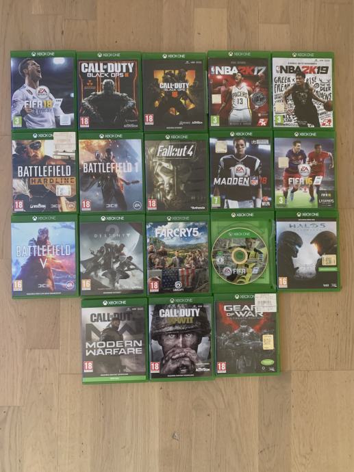 Prodam igrice za XBOX one