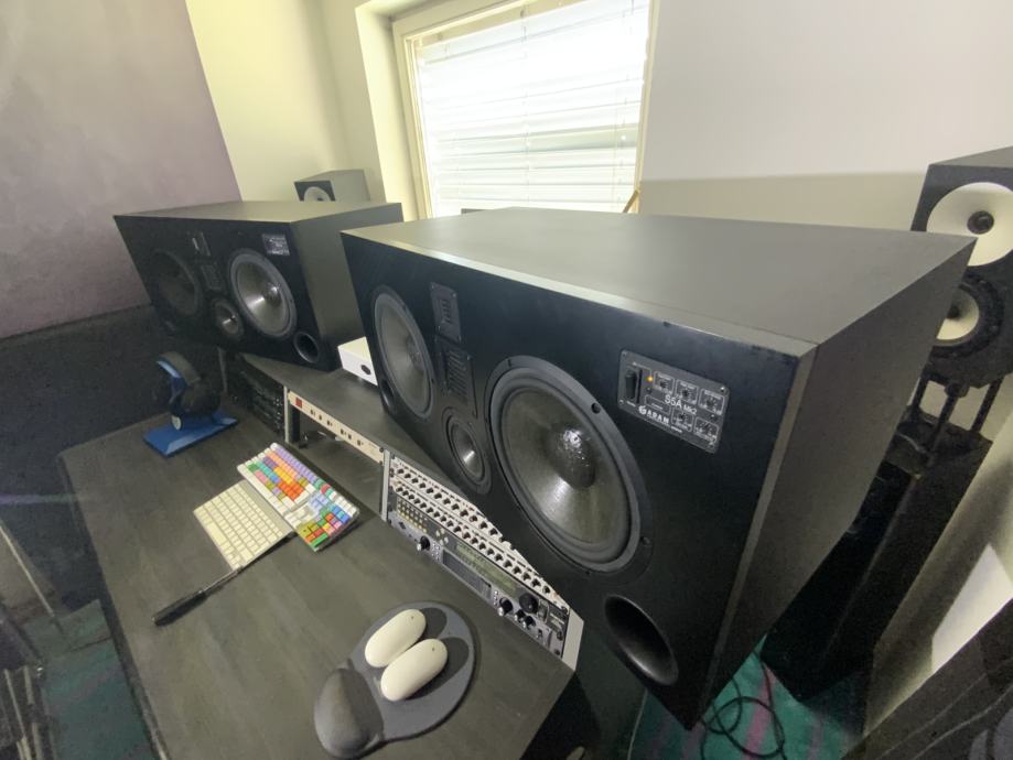 STUDIJSKI VRHUNSKI ZBOČNIKI ADAM AUDIO.S5A MkII aktivni trosistemski