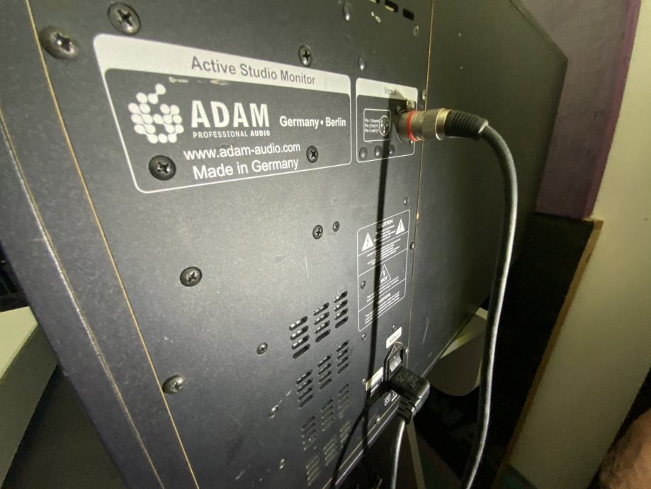 STUDIJSKI VRHUNSKI ZBOČNIKI ADAM AUDIO.S5A MkII aktivni trosistemski