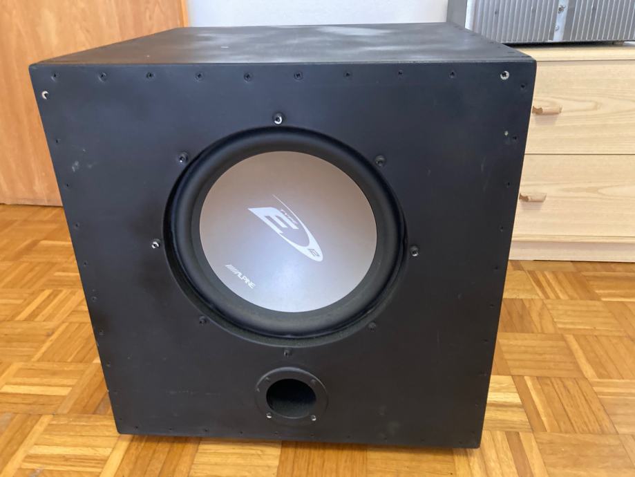 Aktivni sistem ALPINE SWE-1242 (250 W RMS) Ljubljana