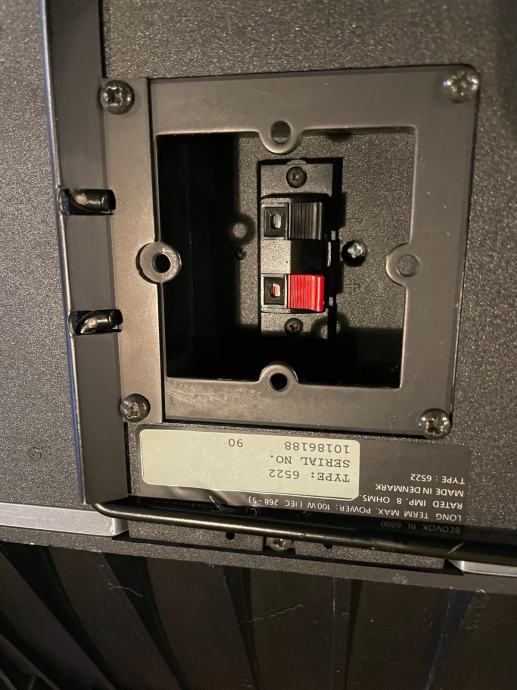 BeoLab Penta MK3 zvočniki in ojačevalec BeoMaster 7000 BANG & OLUFSEN