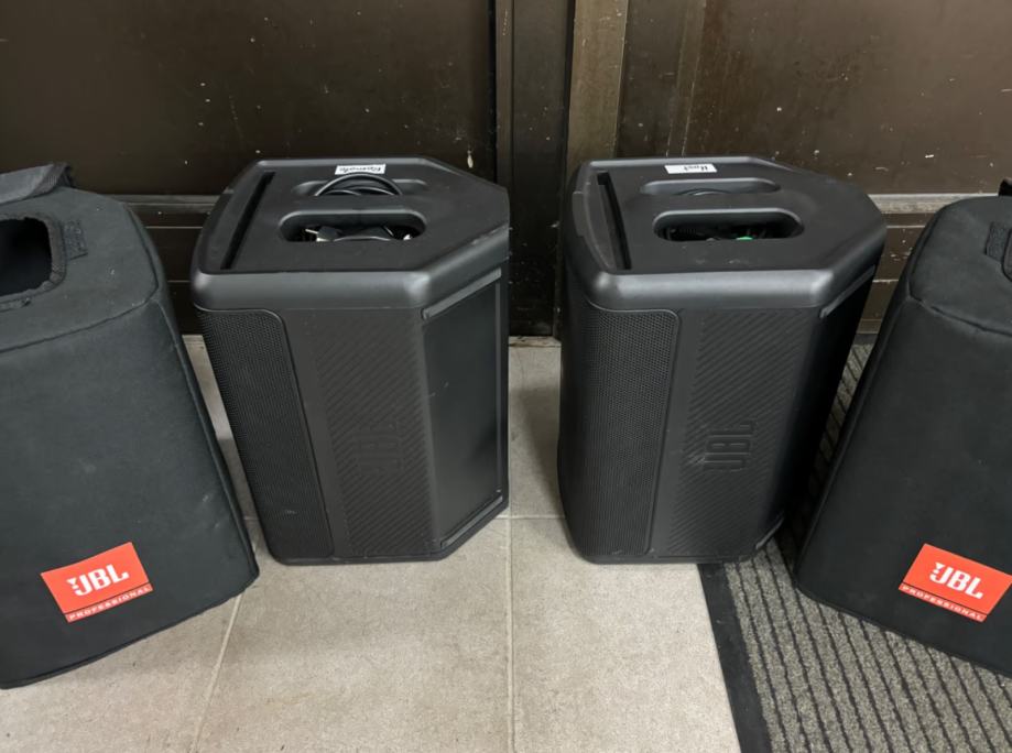 Komplet baterijskih zvočnikov JBL Eon One Compact (2 kosa) + etui