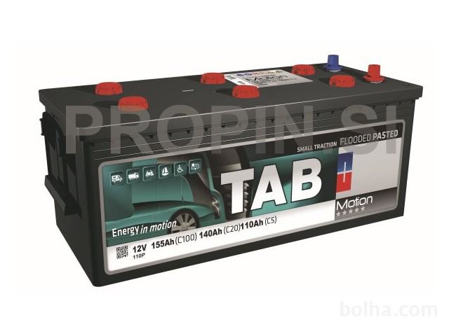 Akumulator TAB MOTION FLOODED PASTED 110Ah 150Ah 190Ah