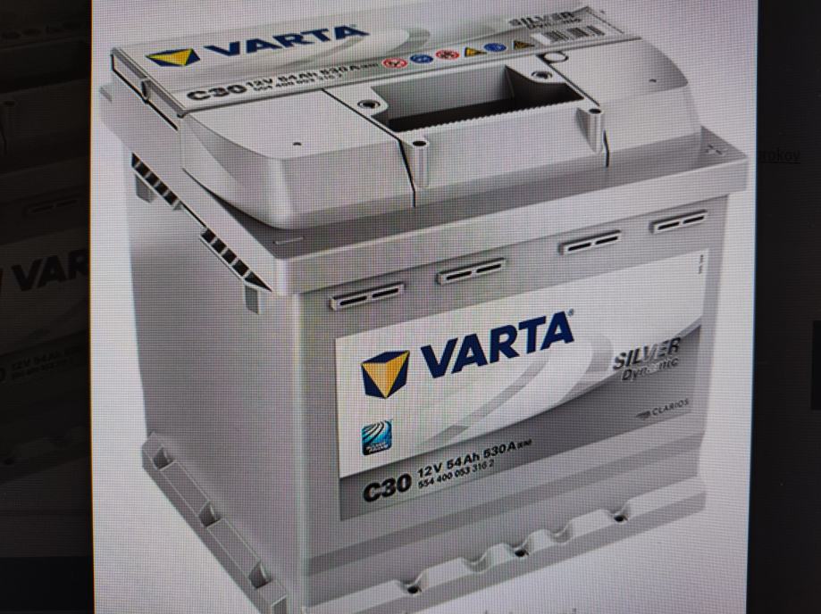 Prodam še nikoloi rabljen akumulator VARTA C30 Silver Dynamic 54Ah