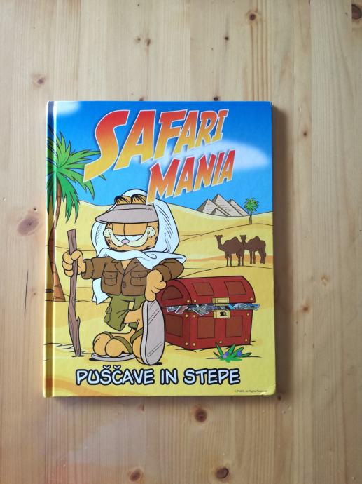 Album Garfield Safari Mania, poln