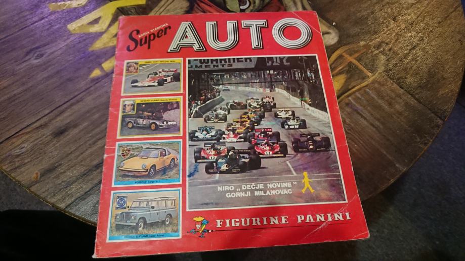 Album Panini - Super Auto
