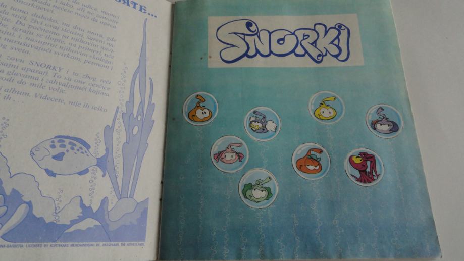 ALBUM SNORKI - DEČJE NOVINE