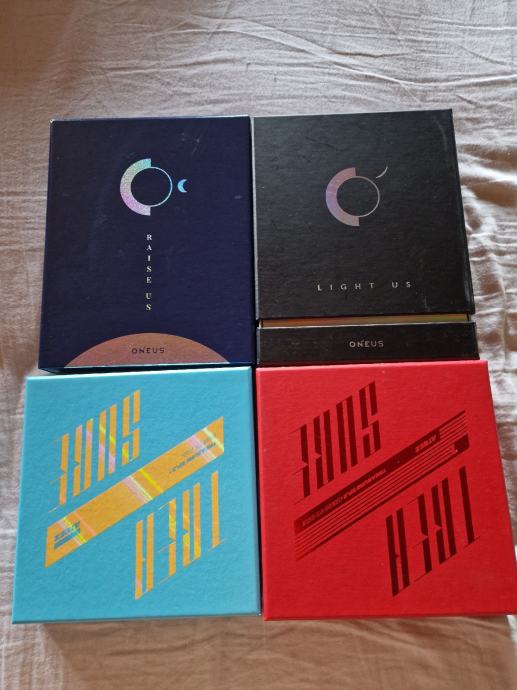 albumi ATEEZ, BTS, SF9, WJSN, OMG, ONEUS