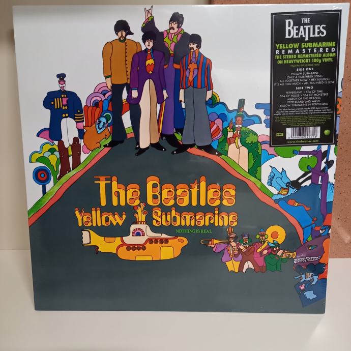 BEATLES - YELLOW SUBMARINE 180 g vinyl Lp plošča