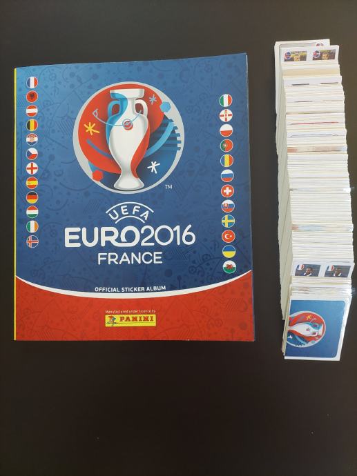 Panini Euro 2016 album + set sličic