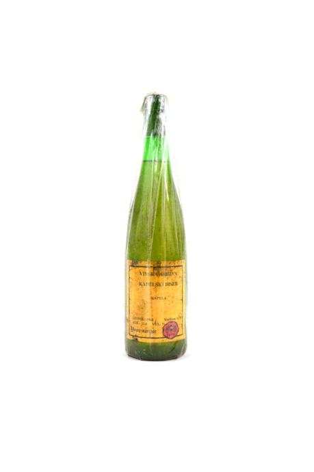 Arhivsko vino Kapelski Biser, letnik 1962
