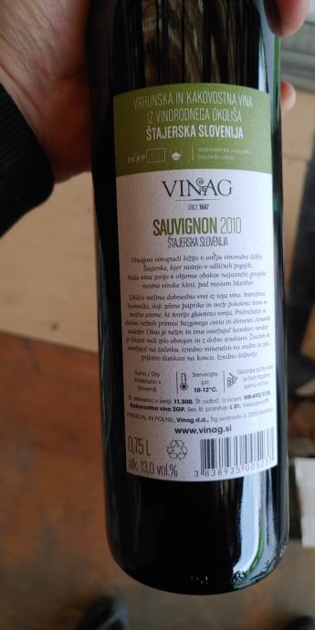 Buteljčno vino Vinag