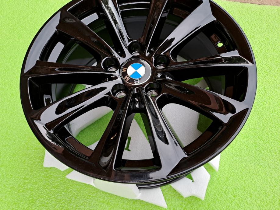 1x BMW style 236 original črna barva 17 5x120 et30 6667127 BLACK