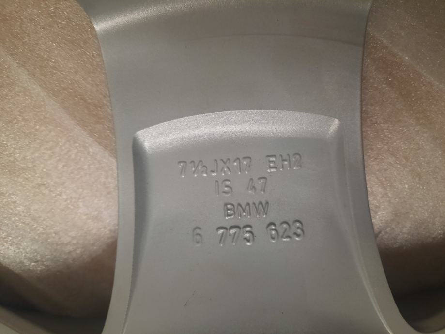 1x platišče BMW style 142 17 BMW 6775623 7,5x17 et47