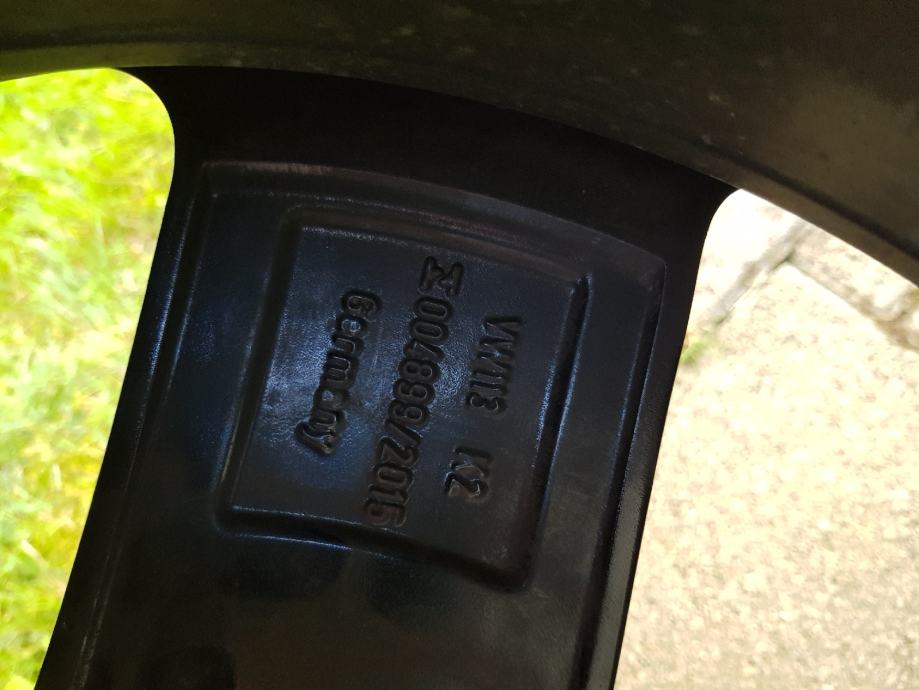 original vw r line platišča