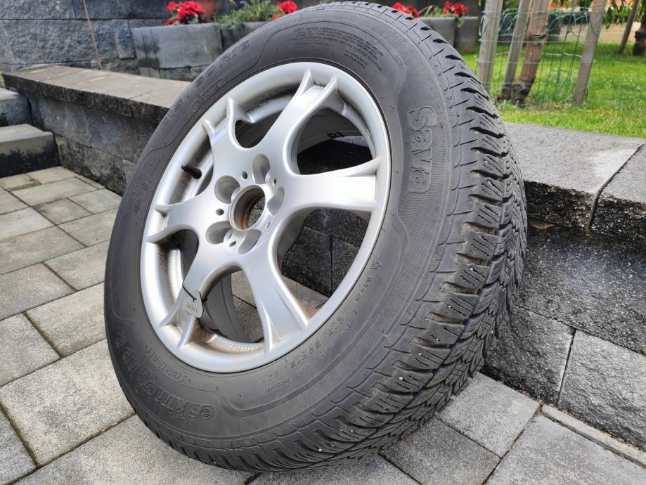 Platišča 16 + Gume Sava Eskimo 215/60/R16