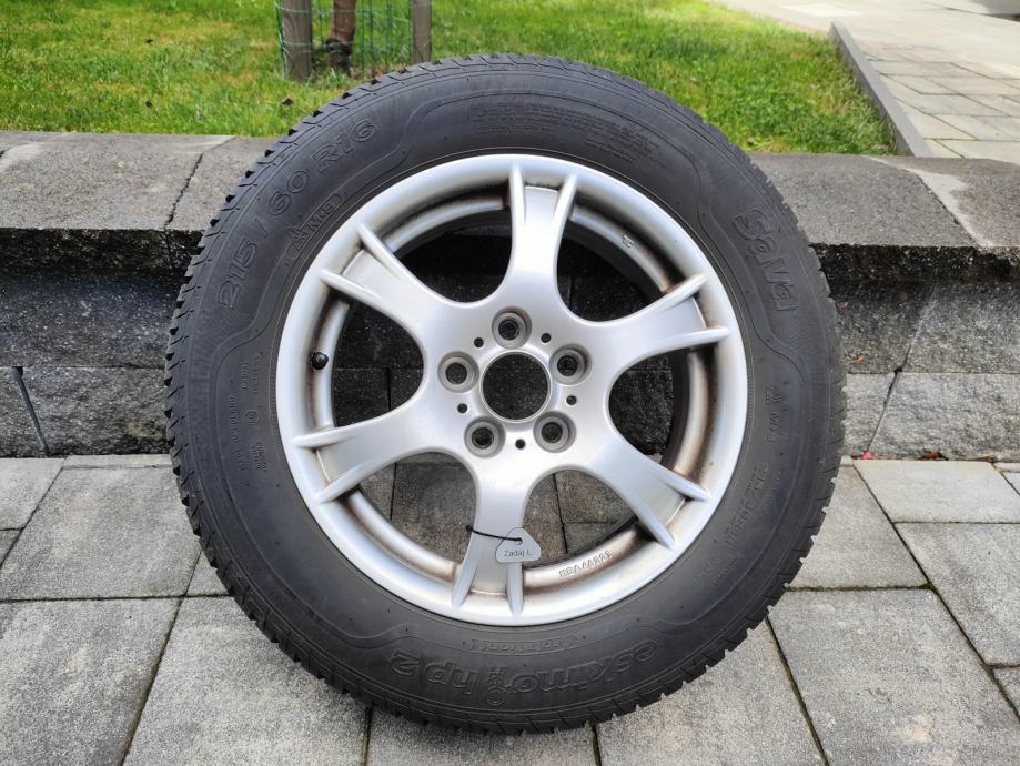Platišča 16 + Gume Sava Eskimo 215/60/R16